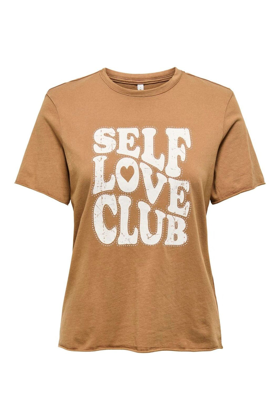 Only - Onllucy Reg S/S Stud Top Box Cc - 4925409 Toasted Coconut Self ...